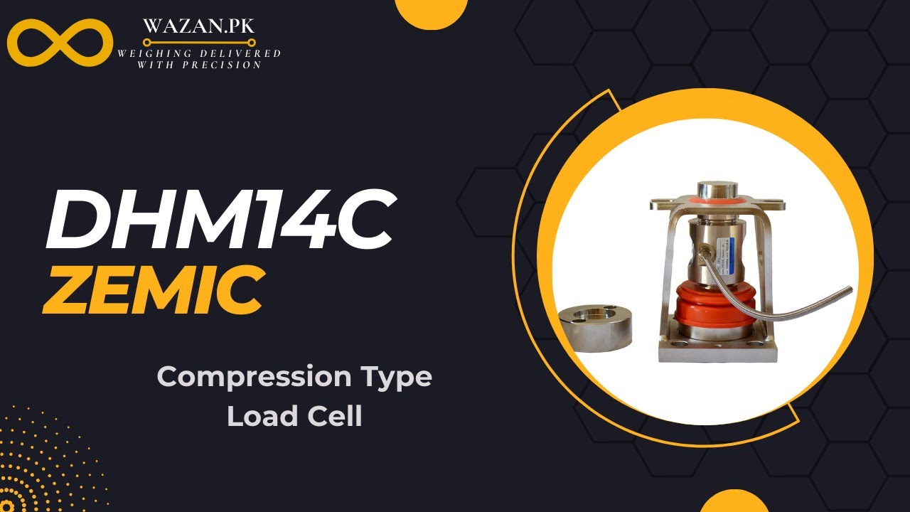 DHM14C Zemic Digital Compression Load Cell | Precision Weighing Solutions 🌟 #wazan #digitalscale