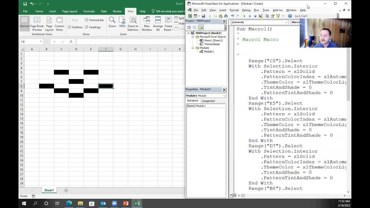 Introduction to Excel Visual Basic VBA Macros Part 1 of 3 Intro to Engineering