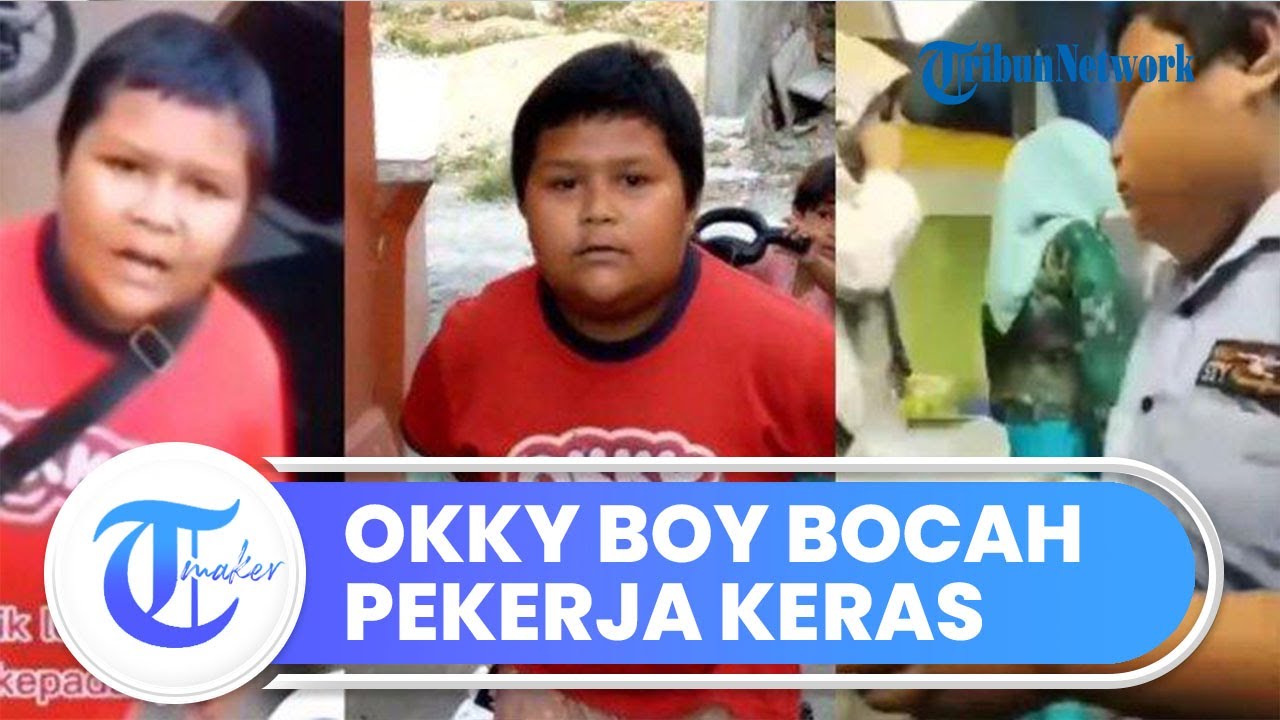 Bocah Okky Boy Viral, Ternyata Sosoknya Pekerja Keras, Mulai dari Tukang Parkir sampai Cuci ...