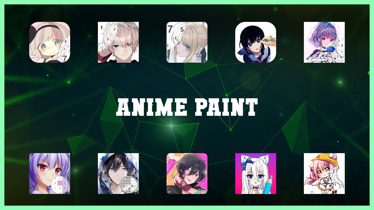 Top rated 10 Anime Paint Android Apps