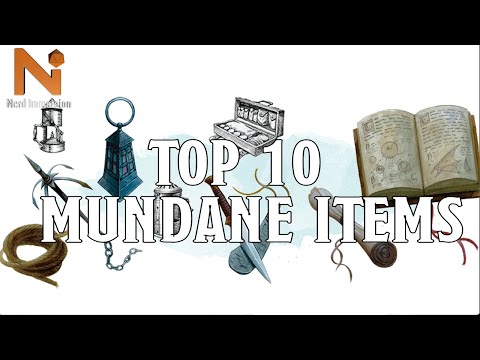 Top 10 D&D 5e Mundane Items | Nerd Immersion