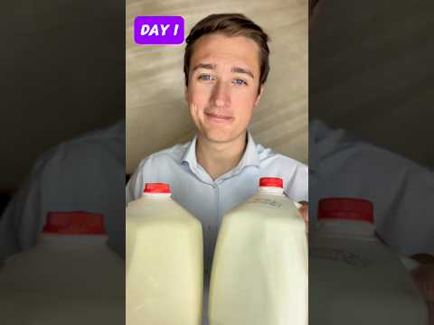 Raw milk vs pasteurized milk: Day 1 #science #rawmilk #milk #microbiology #experiment