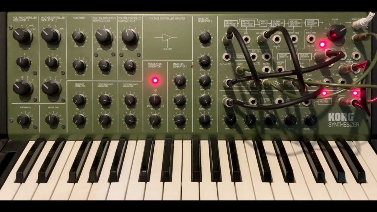 Korg MS-20 | Nov 30 '25 Self-Playing Patch