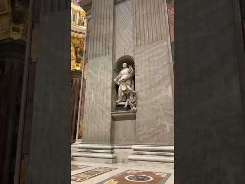 Inside View of St. Peter’s Basilica, Vatican City #shorts #shortsvideo #viralshort #asmr #subscribe