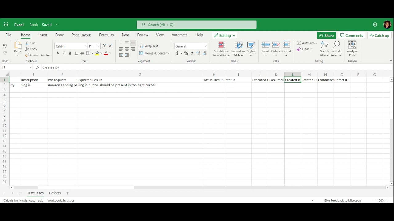 Test Case Template- How to write test case with an example #thoughtfultesting