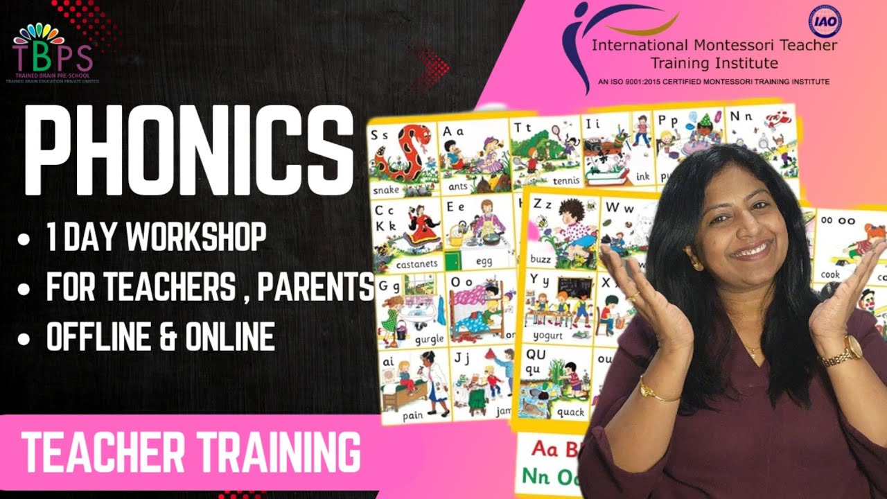 1 Day , Phonics Workshop | Teacher Training | Divya Madhukar