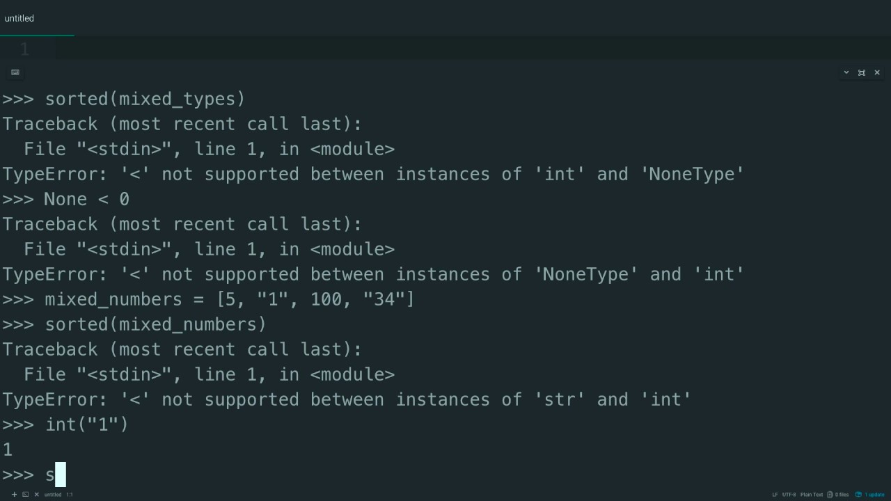 Common Issues with Sorting in Python