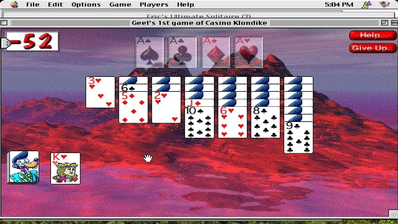 Eric's Ultimate Solitaire CD v1.3 (Macintosh game 1997)