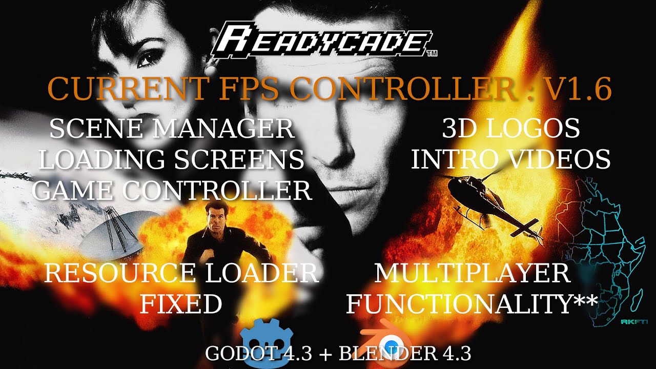 Current FPS Controller 1.6 (Blender 4.3 / Godot 4.3)