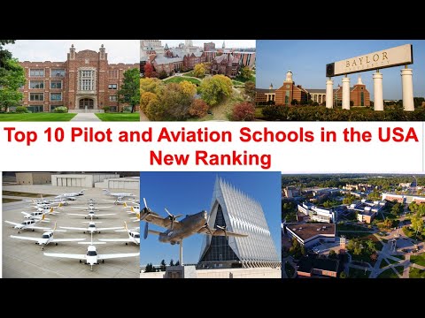 Top 10 PILOT AND AVIATION SCHOOLS IN THE US New Ranking