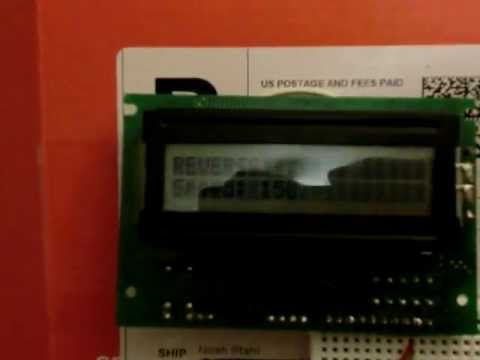 LCD Update Motor Driver Code