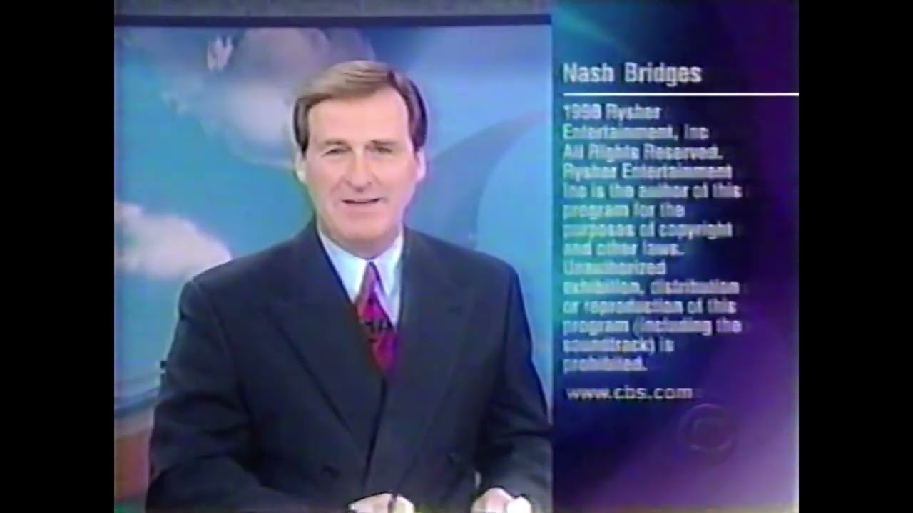 CBS split screen credits, circa 1998