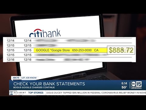 Check your bank statements as bogus Google charges continue