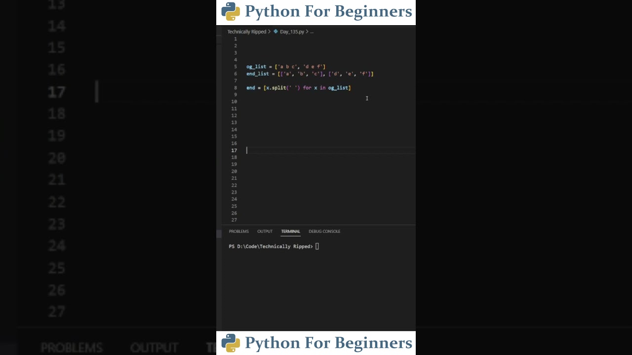 Delimit Values In A List of Lists | Python Tutorial