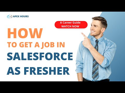 How to Get A Job in Salesforce as Fresher | Salesforce as Career in 2023