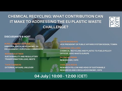 Chemical recycling: what contribution can it make to addressing the EU plastic waste challenge?