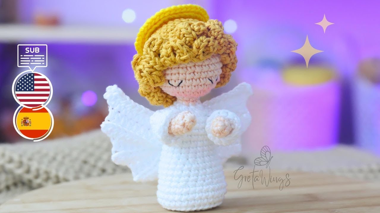 Christmas Angel Amigurumi: EASY Tutorial to Crochet the Most Beautiful Piece 😇 @gretawingsdiy