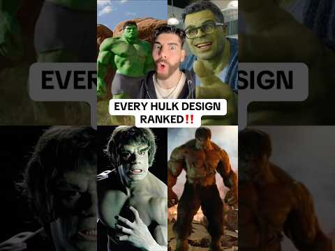 EVERY HULK DESIGN RANKED‼️