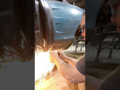 PLASMA CUTTER Vs 1968 Dodge RT Coronet Quarter Panel! | Full Restoration • Muscle Car Concepts