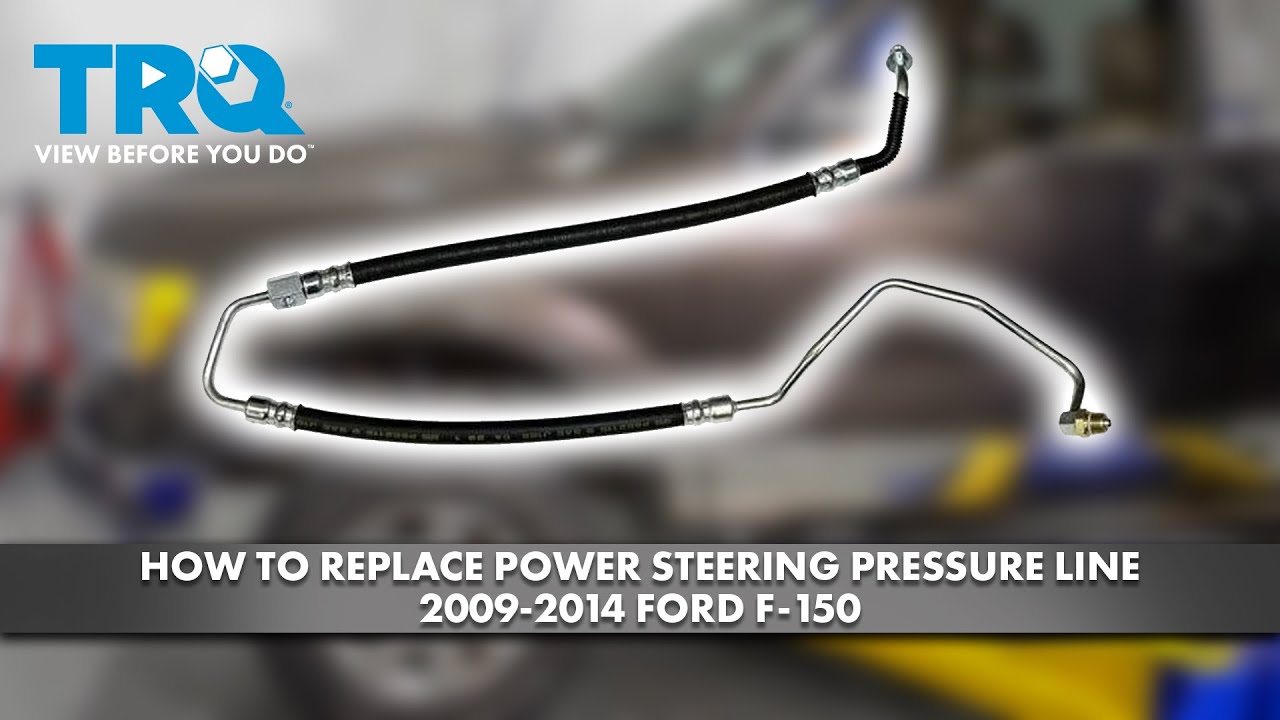 How to Replace Power Steering Pressure Line 2009-2014 Ford F-150