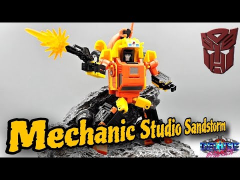 Transformer Mechanic Studios Legends MS-36 Sand Leopard. (AKA Sandstorm) Transformation