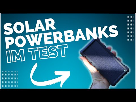 Die BESTEN Solar Powerbanks (2023) - 4 TESTSIEGER im Vergleich!