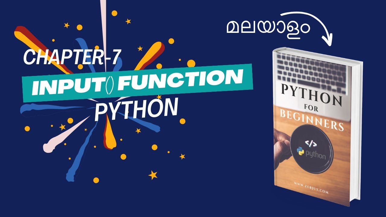 input function | Chapter-7 | Malayalam Python Tutorial