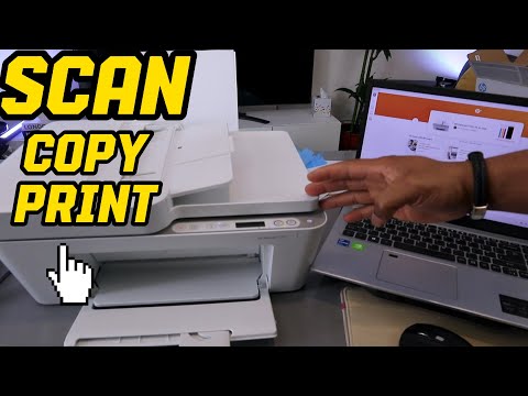 How to Scan a Document From HP Printer To a Computer, Save PDF, and Attach Document to Email