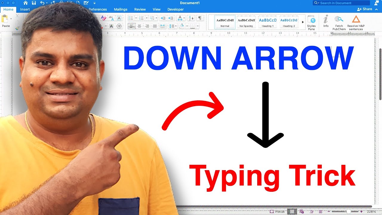 How To Type Down Arrow on Keyboard