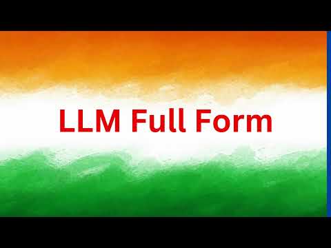 LLM Full Form #LLM #LLMmeaning #LLMFullForm #law