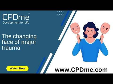 The changing face of major trauma - Presented by Prof Sir Keith Porter