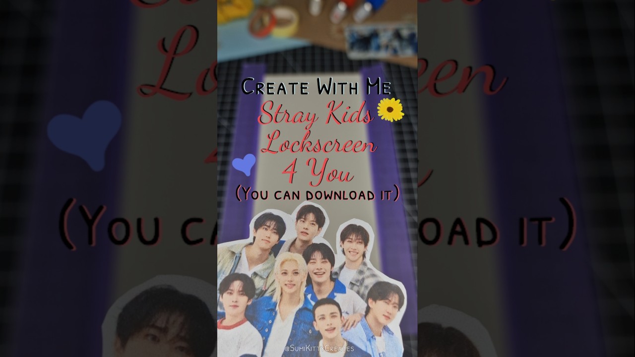 Colorful Stray Kids lockscreen for Stay - my little 6k gift ✨️❤️ #skz #straykids #kpop #journal