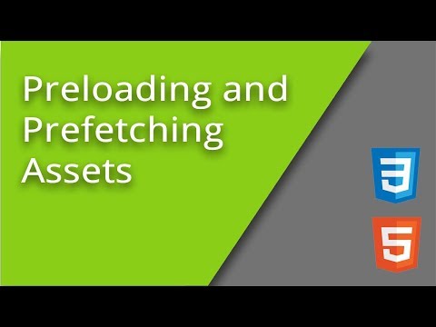 Preloading and Prefetching Webpage Assets