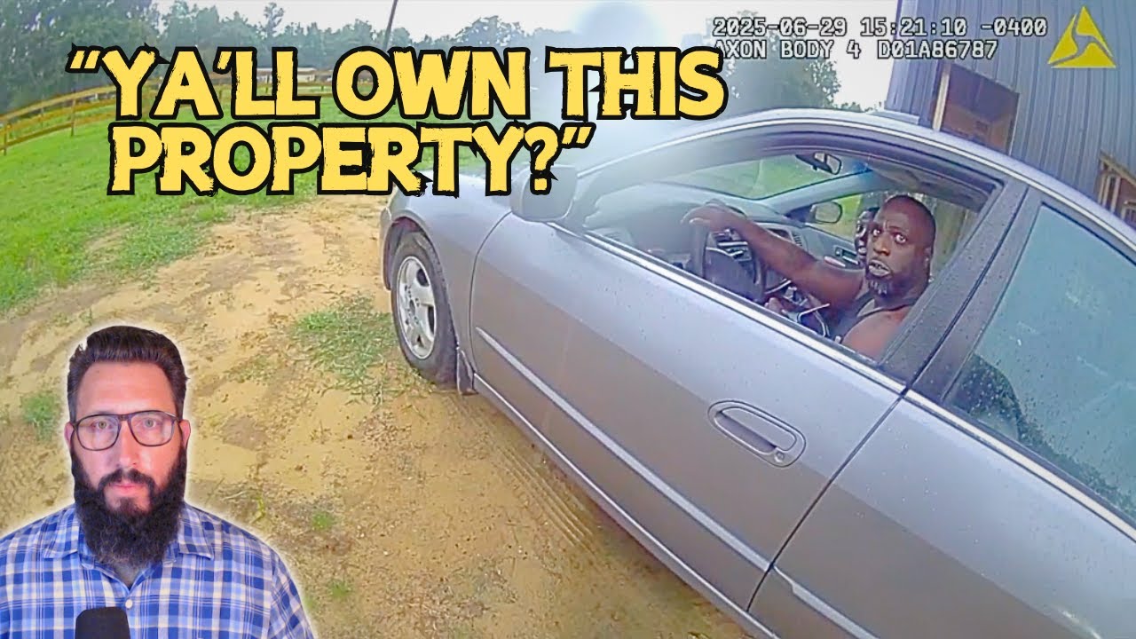 Cop Accuses Couple of Trespassing on THEIR OWN Property