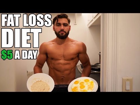 Crazy Cheap Fat Loss Diet For Weight Loss | $5 A Day | Full Day Of Eating