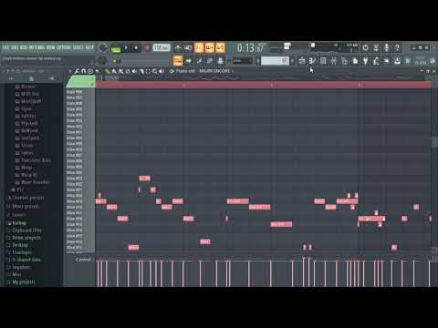 How to use chromatic scales on a flp with fruity slicer