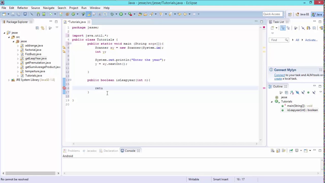 Java - Getting  Leapyear easily.