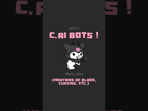Character AI bots that I created part two ! Requests are open~ (Iām running out of ideas šāāļø)