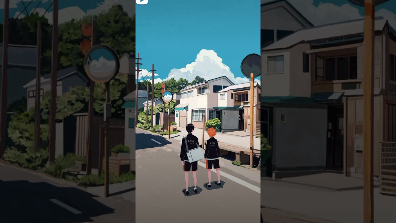 The beauty of anime✨#shorts#anime#aesthetic#landscape#nostalgiacore#wallpapers#meme#vibe