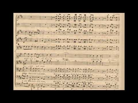 G. F. Handel: Messiah - "Hallelujah Chorus" (1909 Recording) (sheet music)