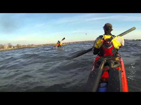Kayaking on the Long Island Sound, Thanksgiving Break 2014