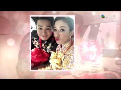 Him Law and Tavia Yeung kissing