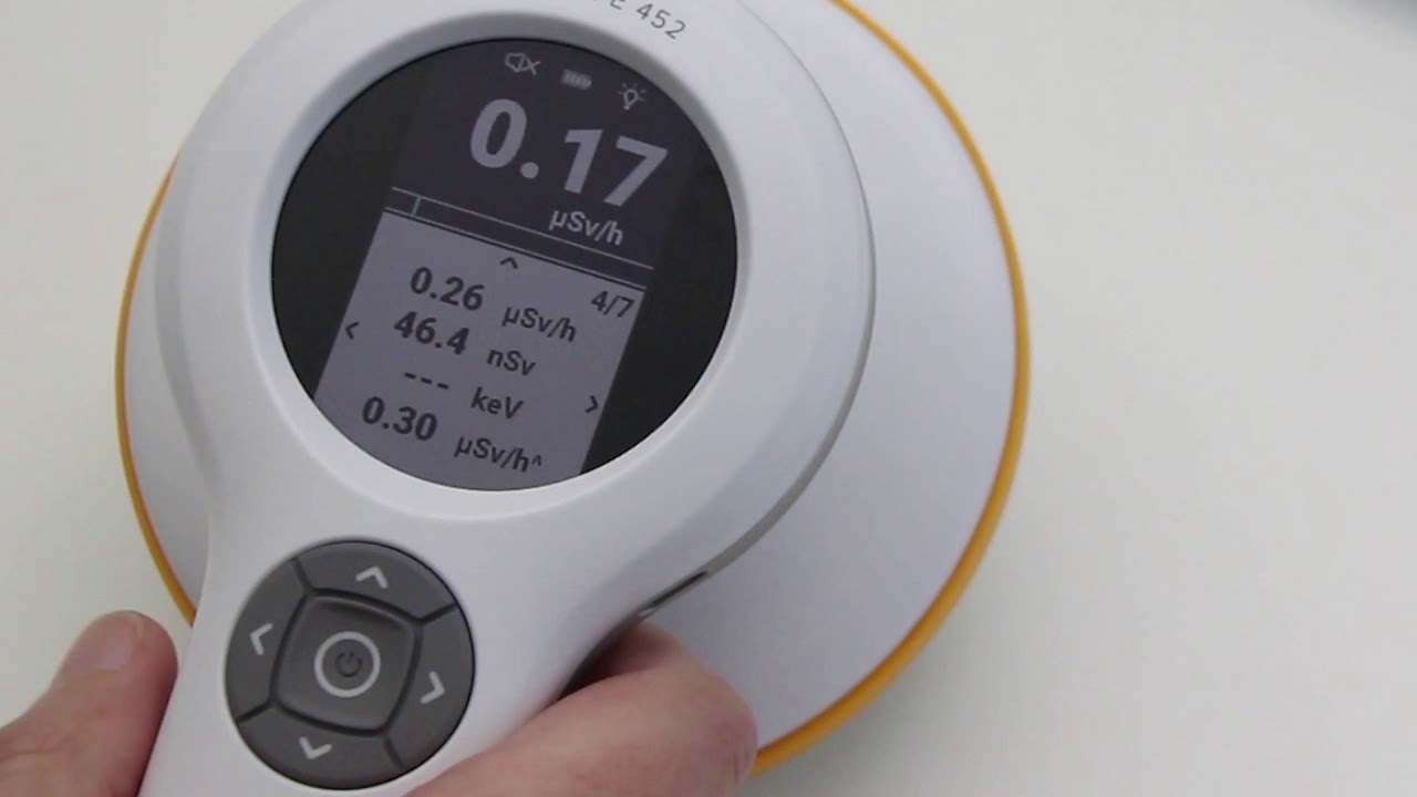 RaySafe 452  -  Stored measurements