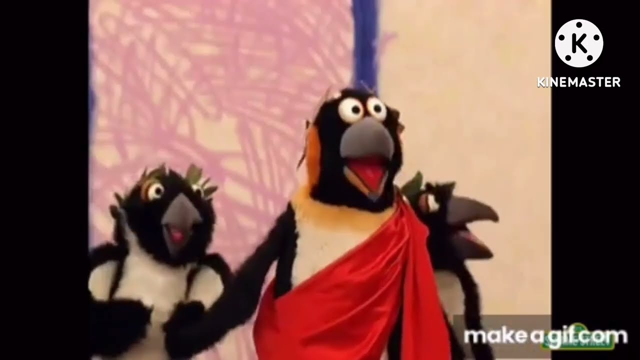 Oobi’s, Uma’s, Kako’s, and Grampu’s 😃 after watching Caesar the Emperor Penguin being dropped