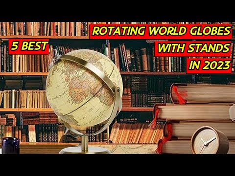 5 Best Rotating World Globes with Stands in 2023 | Explore the Earth from Every Angle!