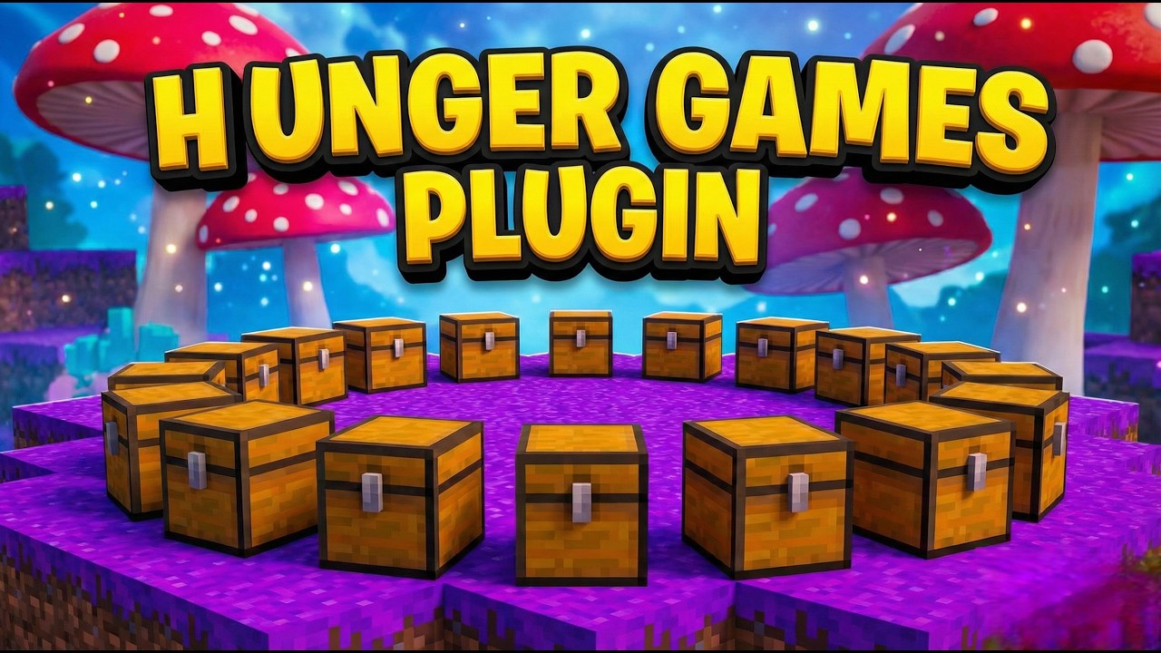 How to Setup Hunger Games in Minecraft (HungerGames Plugin Tutorial)