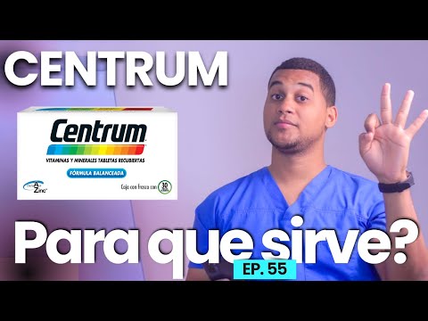 CENTRUM PARA QUE SIRVE | 3 COSAS
