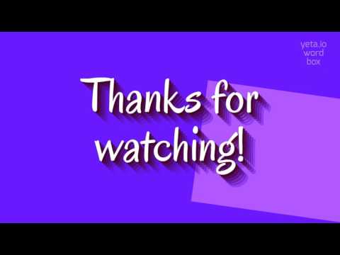 How to say "guadamuz"! (High Quality Voices)