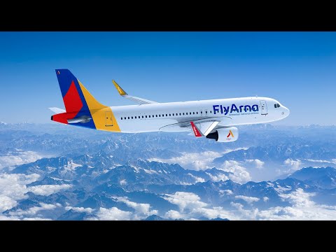 Welcome to Fly Arna, Armenia’s low-cost airline.