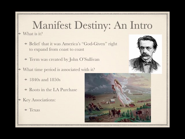 Understanding the Missouri Compromise, Manifest Destiny, and the ...